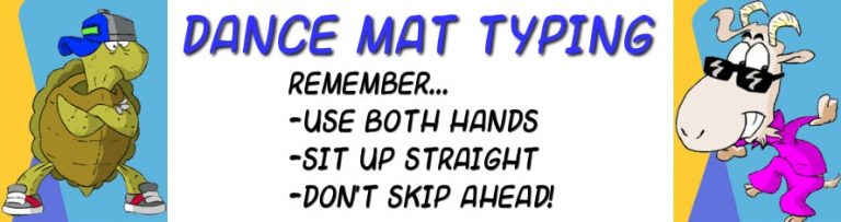 Dance Mat Typing — BBC Typing Guide, Typing Test and Games